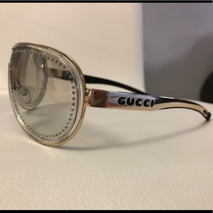 Gucci | Accessories | Authentic Gucci Women Rhinestone Sunglasses ...